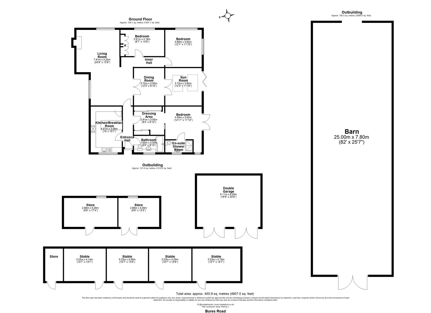 Bures Road, White Colne - Gyles & Rose